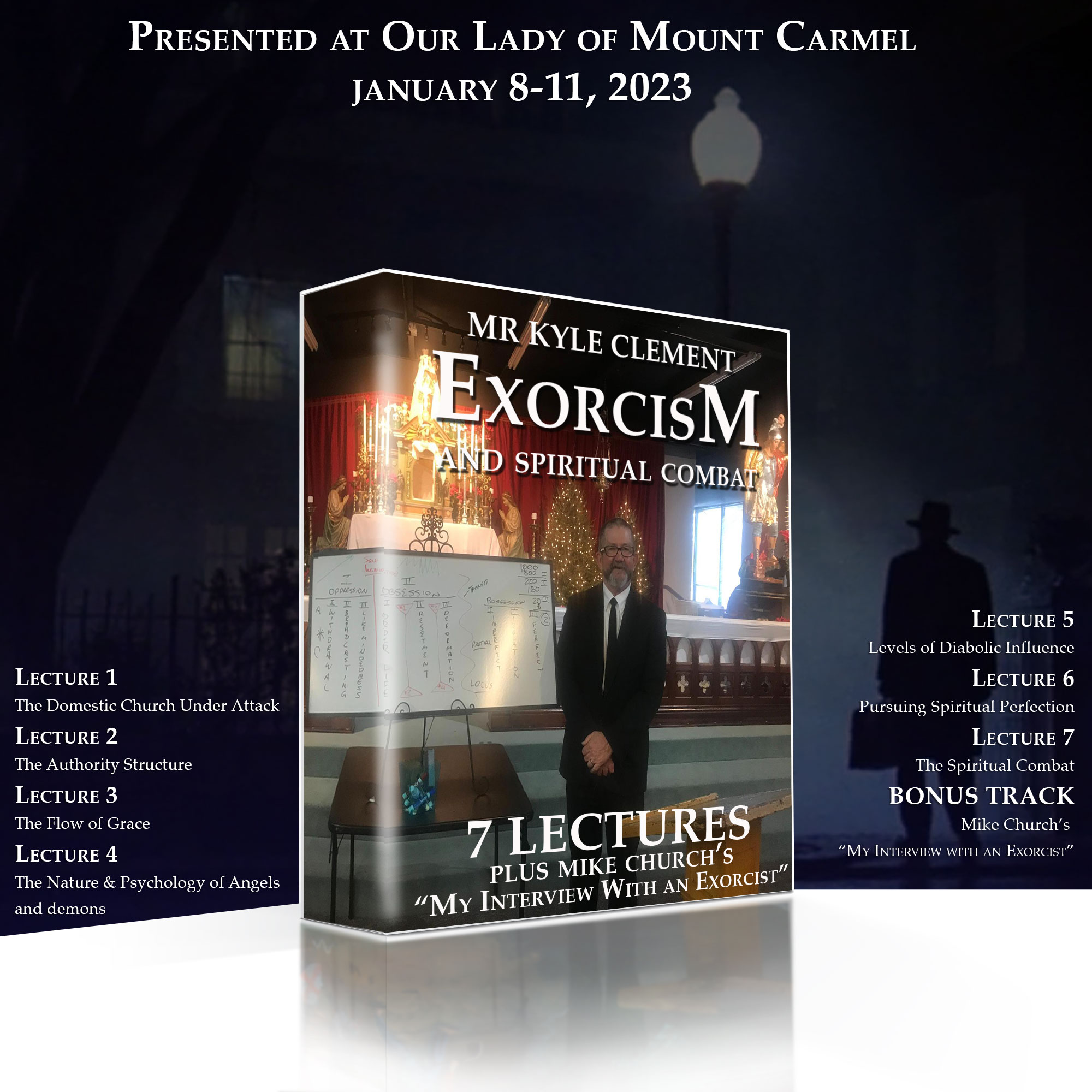 Spiritual Combat And Exorcisms-Retreat Series With Mr. Kyle Clement ...